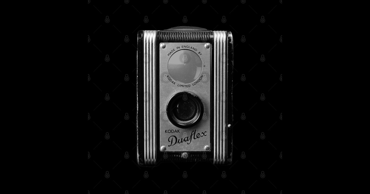 Old School Camera - Vintage Cameras - Sticker | TeePublic