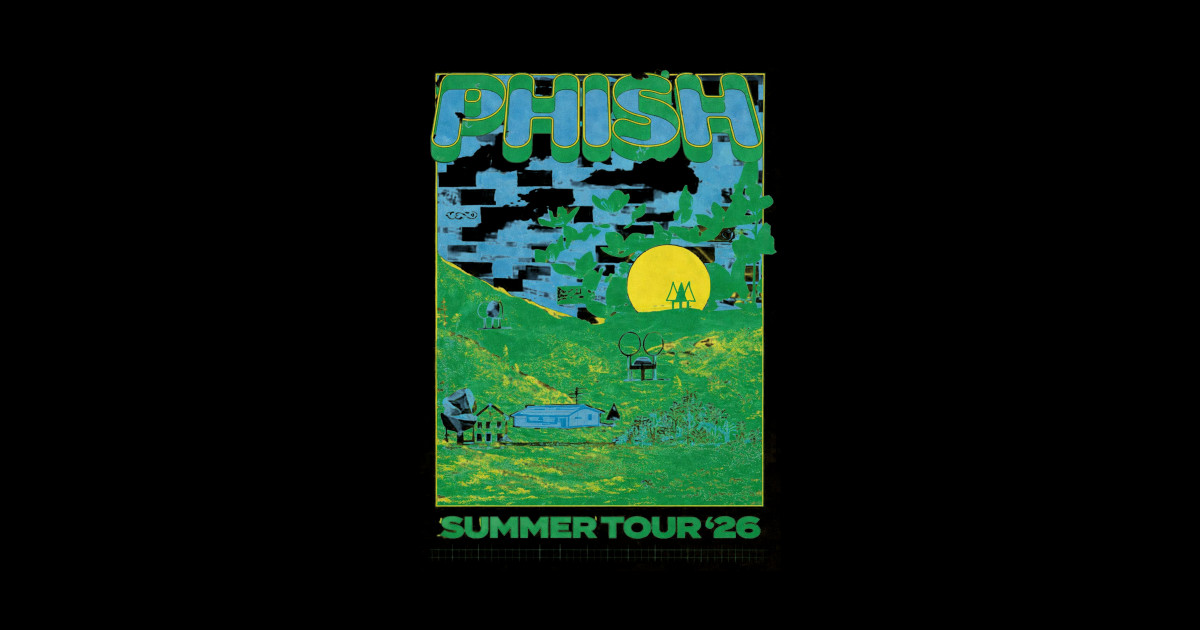 Phish Summer Tour 2026 North America - Phish - Posters and Art Prints ...