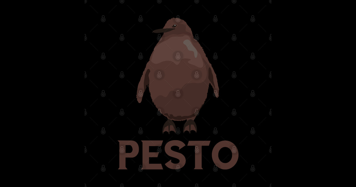 The Penguin Pesto - Pesto - Sticker | TeePublic