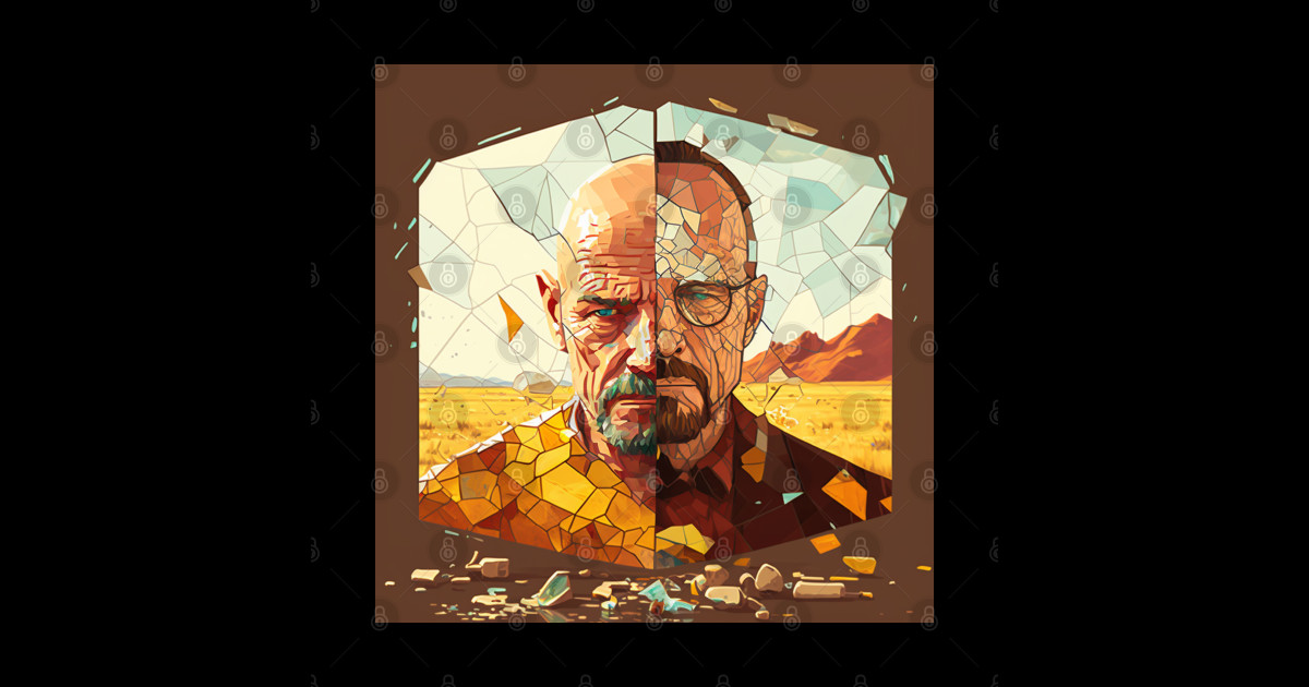 Illustration of Walter White and Jesse Pinkman - Breaking Bad Movie ...