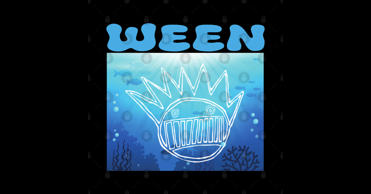 ween ocean - Ween - Sticker | TeePublic