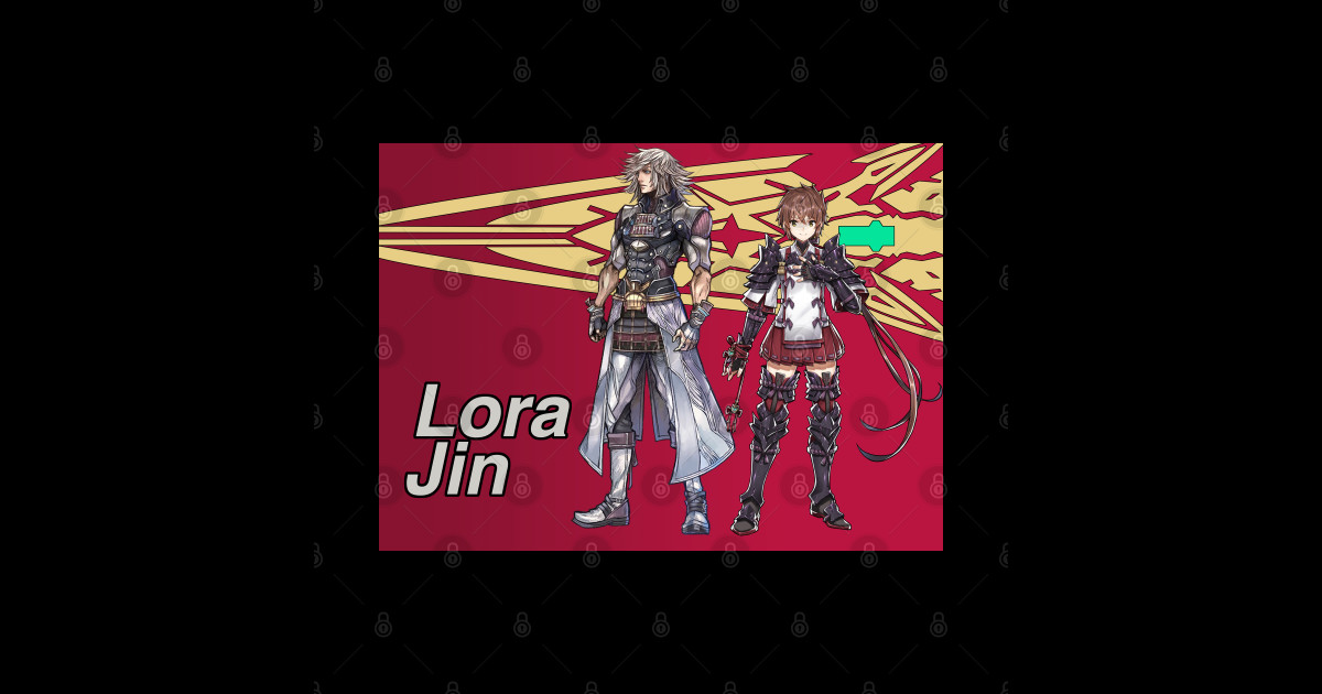 Lora and Jin (Xenoblade Chronicles 2: Returns The Golden Country ...