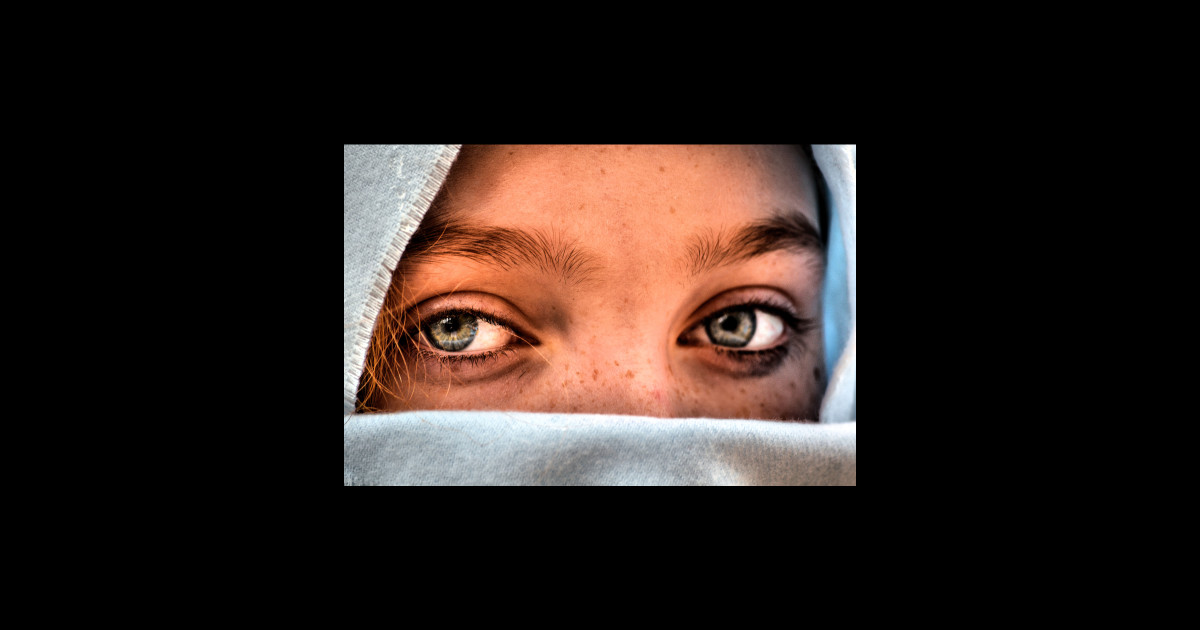 Haunting Eyes - Eyes - Sticker | TeePublic