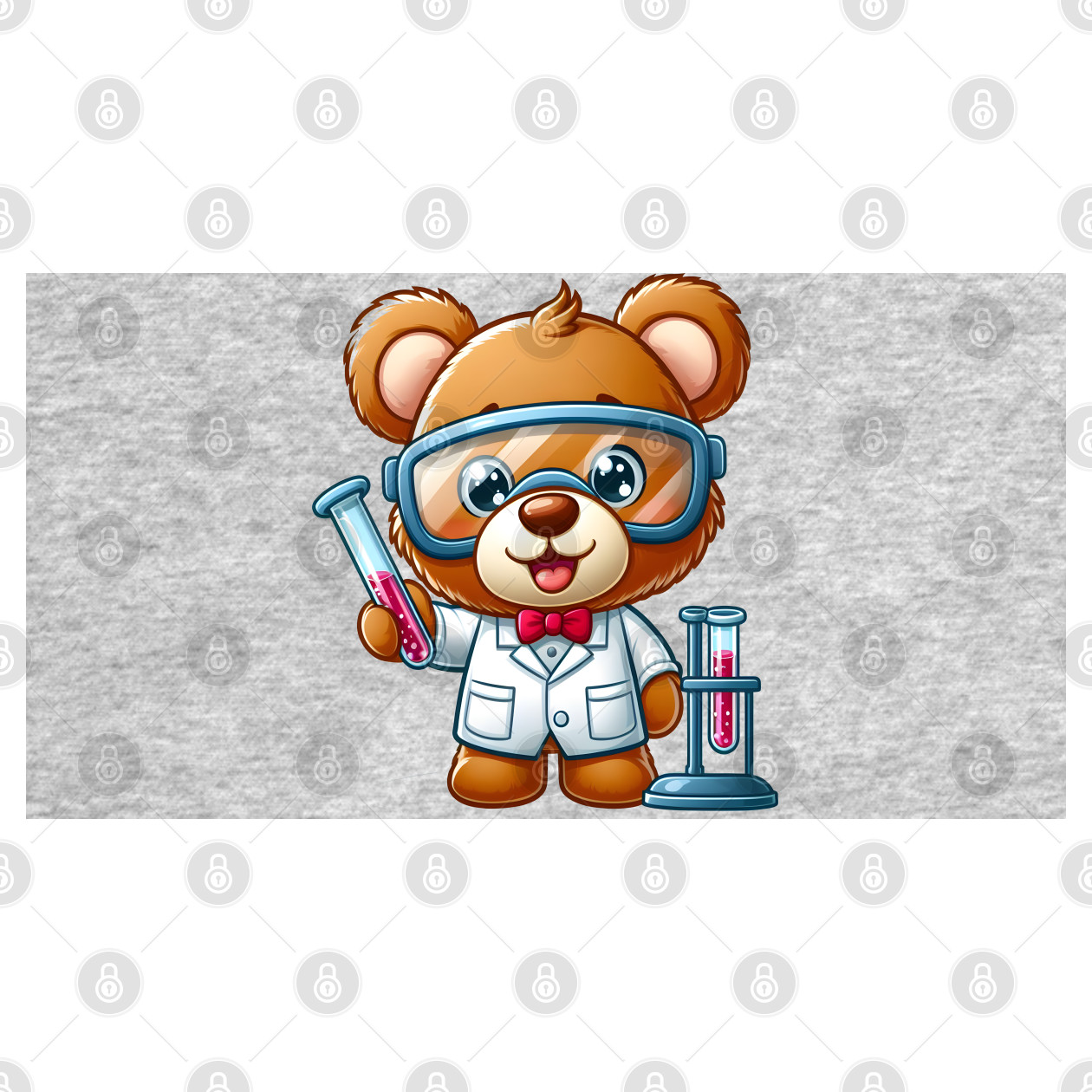 Cute Scientific Bear Kawaii - Scientific Bear - T-Shirt | TeePublic
