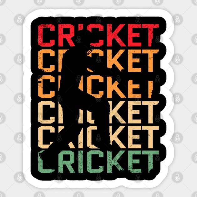 cricket - Cricket - Sticker | TeePublic
