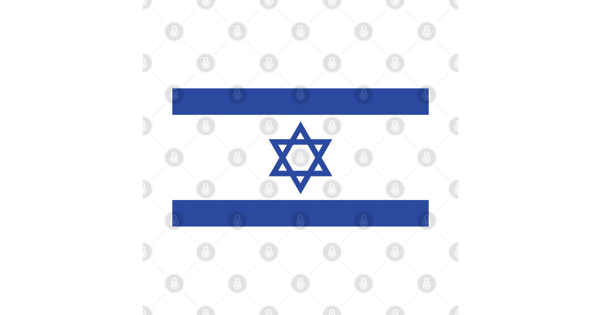 Israeli Flag - Israel - T-Shirt | TeePublic