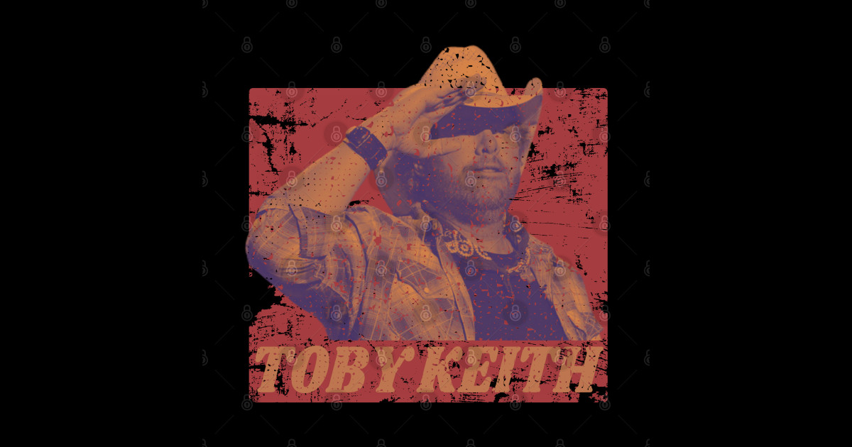 toby keith - retro style - Toby Keith - Posters and Art Prints | TeePublic