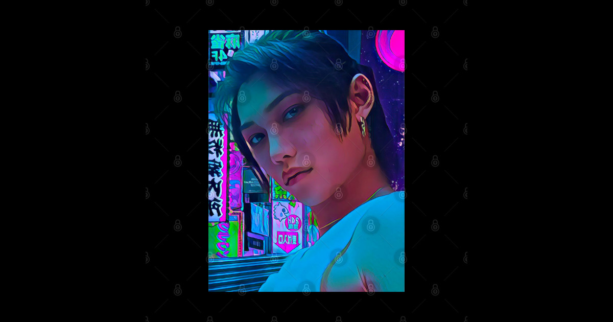 K-pop Stray Kids- Felix Fan Art - Felix - Posters and Art Prints ...