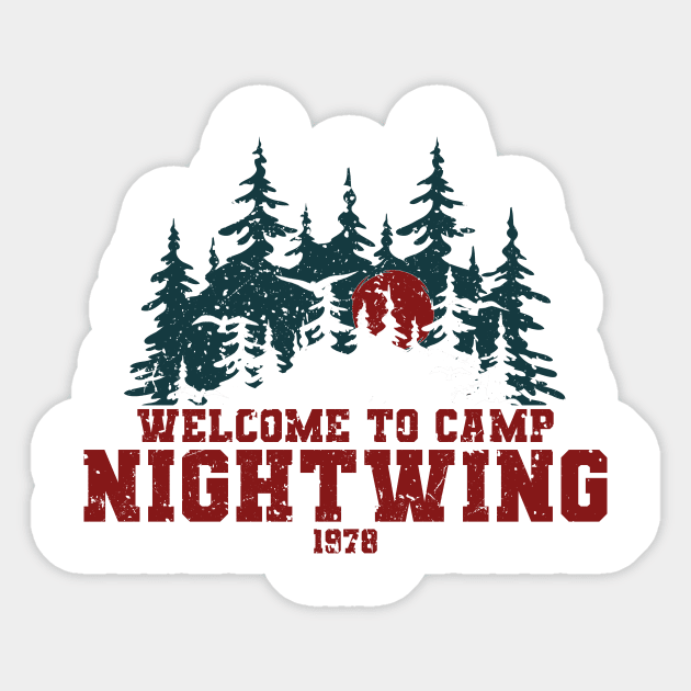 nightwing camp - fear street - Fear Street - Sticker | TeePublic