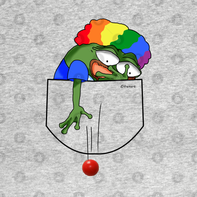 Honk Honk (Clown Pepe) Loses Nose - Clown Pepe - Kids T-Shirt | TeePublic