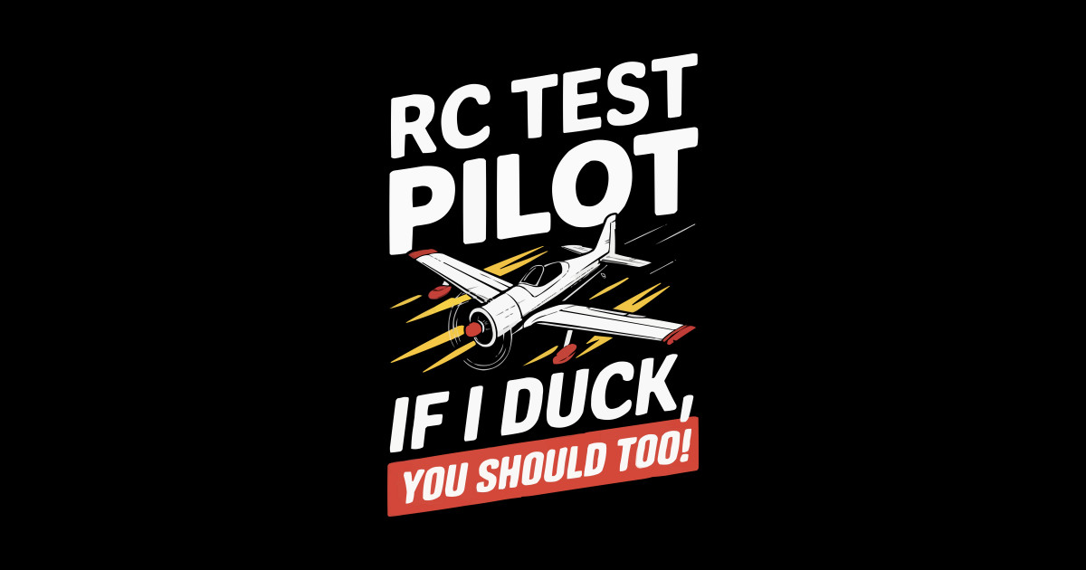 RC Plane You Should - Rc Plane - Sticker | TeePublic