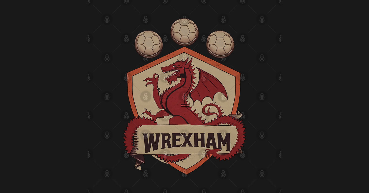 Red Dragon Wrexham - Wrexham Afc - T-Shirt | TeePublic