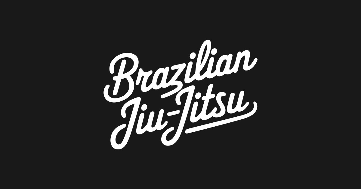 Brazilian Jiu-Jitsu Cursive (BJJ) - Brazilian Jiu Jitsu - T-Shirt ...