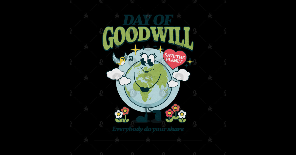 Earth Day | Day Of Goodwill - Earth Day Day Of Goodwill - Sticker ...