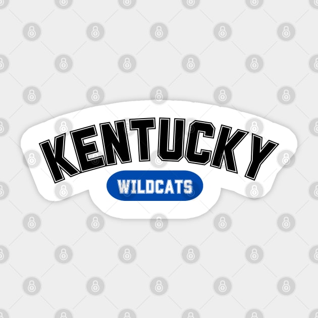 Kentucky Block font - Kentucky - Sticker | TeePublic