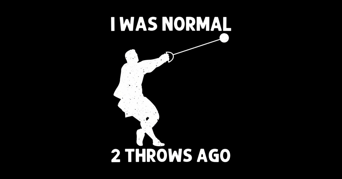 Hammer Throw For Hammer Throwing - Cool Hammer Throw Design - Posters ...