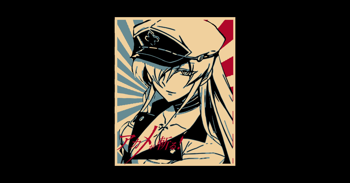 Esdeath Akame ga kill - Esdeath Akame Ga Kill - Posters and Art Prints ...