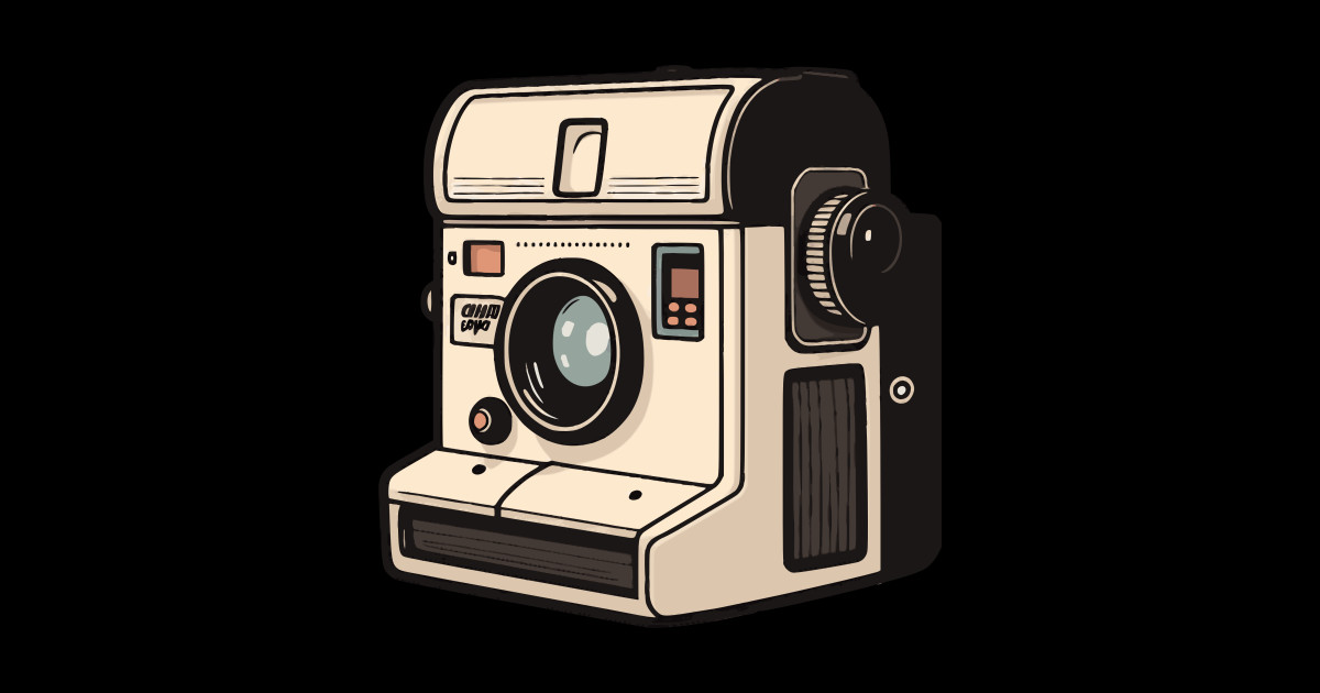 Instant Camera - Camera - Sticker | TeePublic