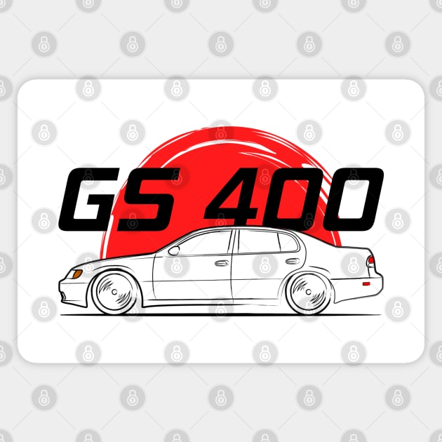 GS 400 JDM MK1 - Gs400 - Sticker | TeePublic