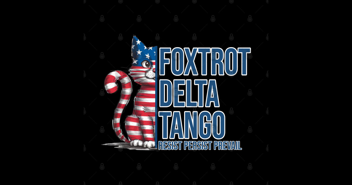 Foxtrot-Delta-Tango - Foxtrot Delta Tango - Sticker | TeePublic