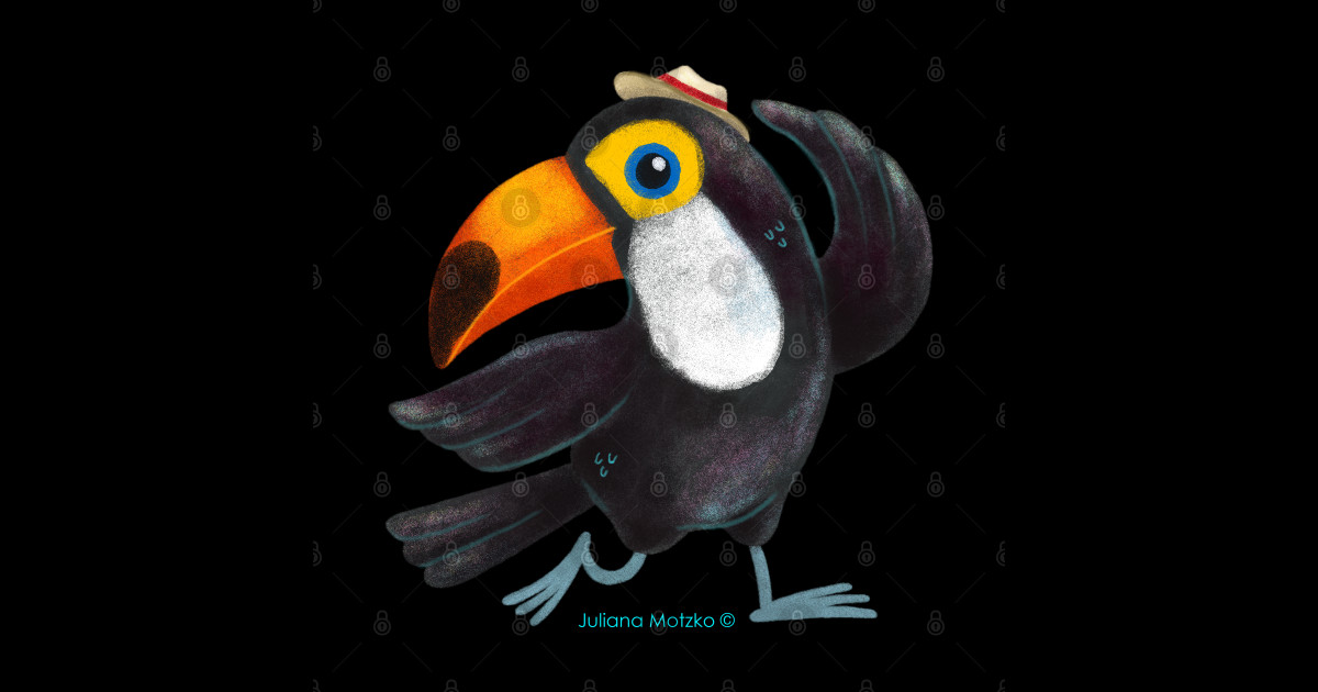 Toucan dancing - Toucan Dancing - Sticker | TeePublic
