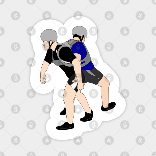 C.T. Banana Backpack The Challenge - The Challenge - Magnet | TeePublic