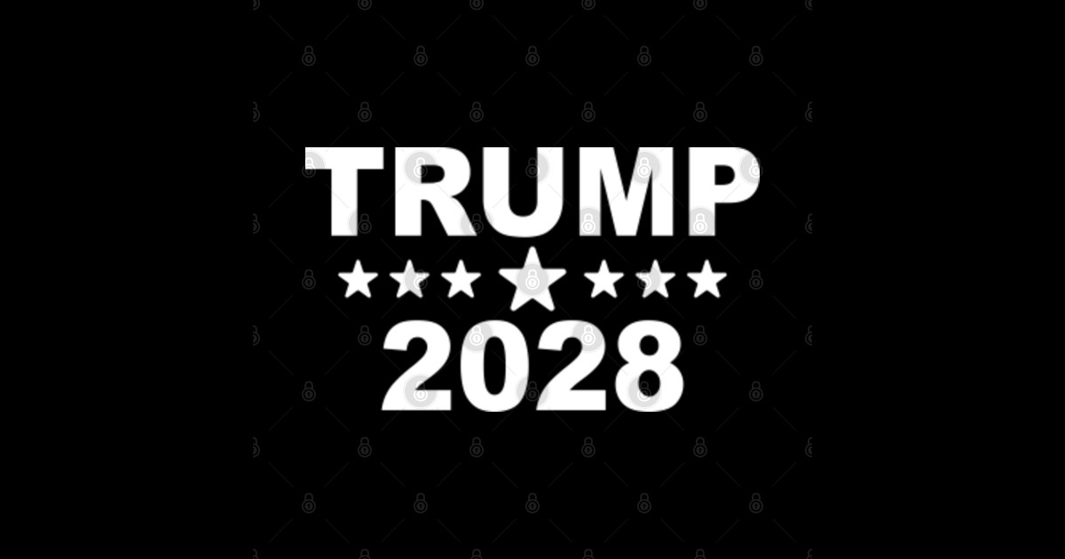 Trump-2028 - Trump 2028 - Sticker | TeePublic
