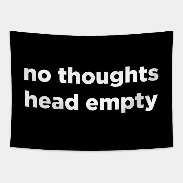 No Thoughts Head Empty Meme Aesthetic - No Thoughts Head Empty ...