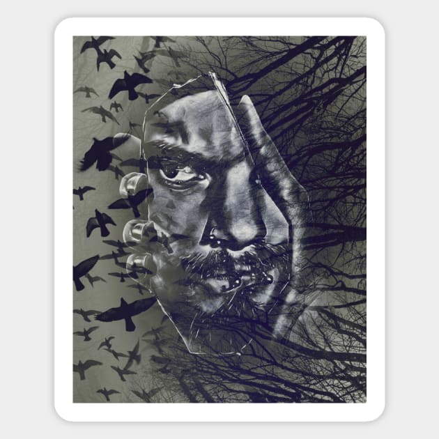 Twigg-Forest Noir - Horror - Sticker | TeePublic