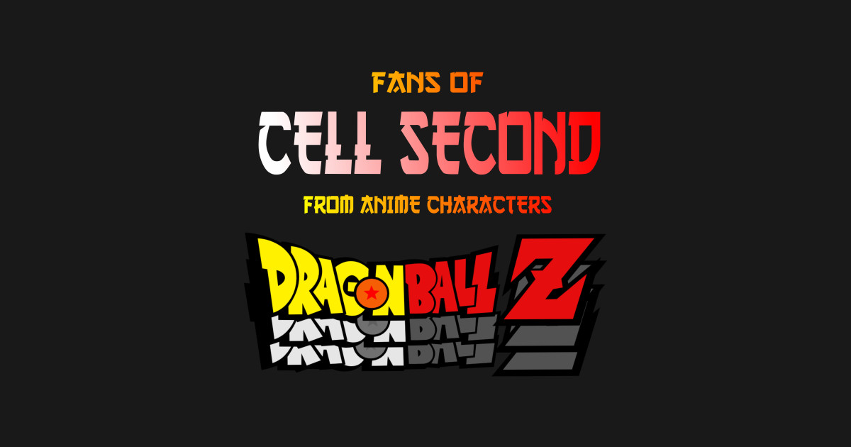 CELL SECOND FORM MERCH VTG FAN ART - Cell Second Form Merch Vtg Fan Art ...