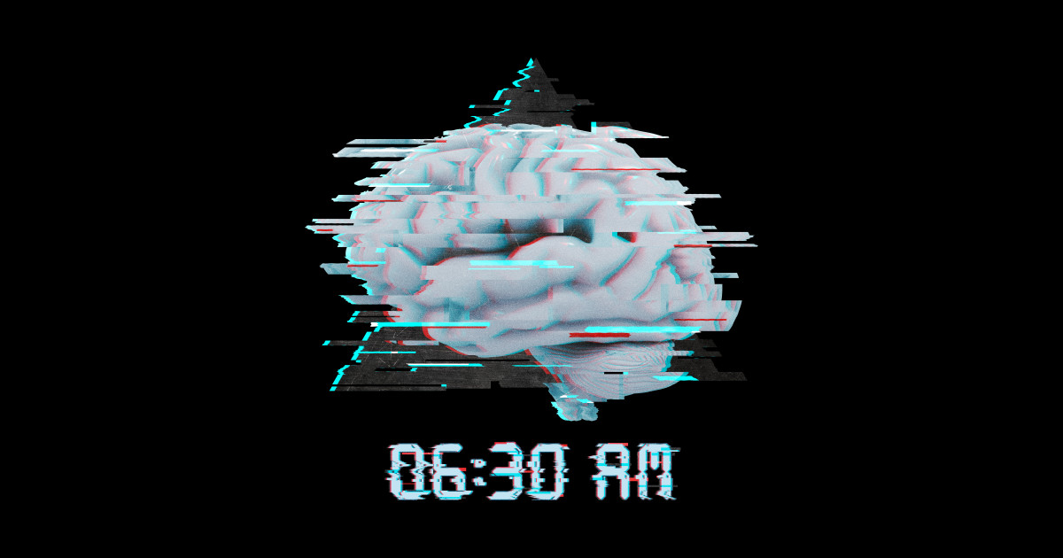 Noisy Brain - Brains - Sticker | TeePublic