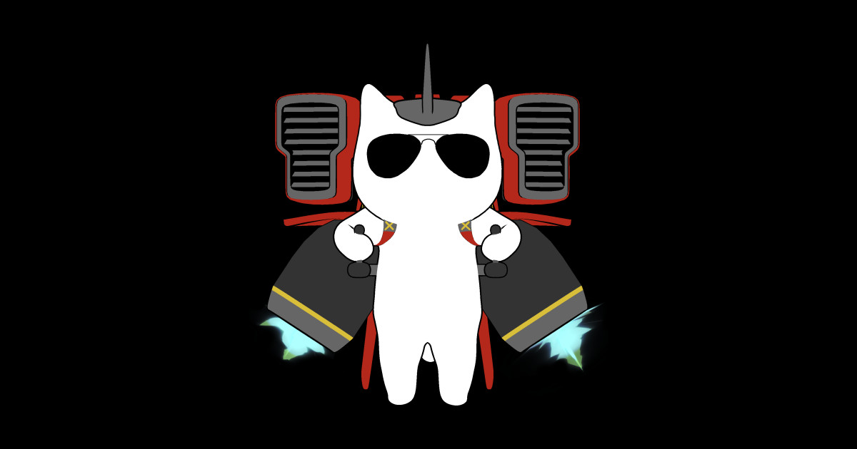 Jetpack Cat - Overwatch - Sticker | TeePublic