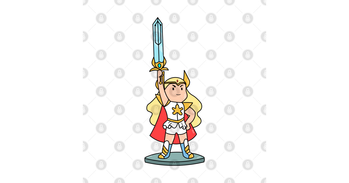 Mini she-ra Adora - She Ra - T-Shirt | TeePublic