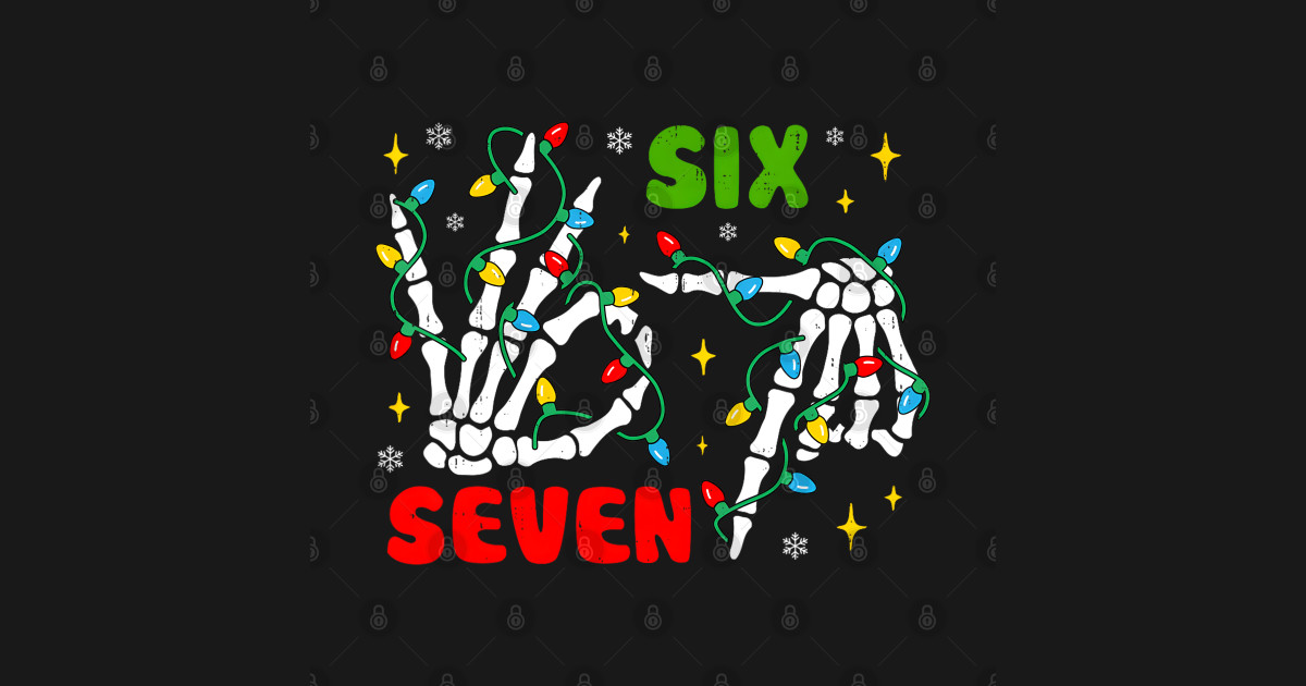 Skeleton 67 Six Seven Gen Z Alpha - Trending Skeleton Meme - T-Shirt ...