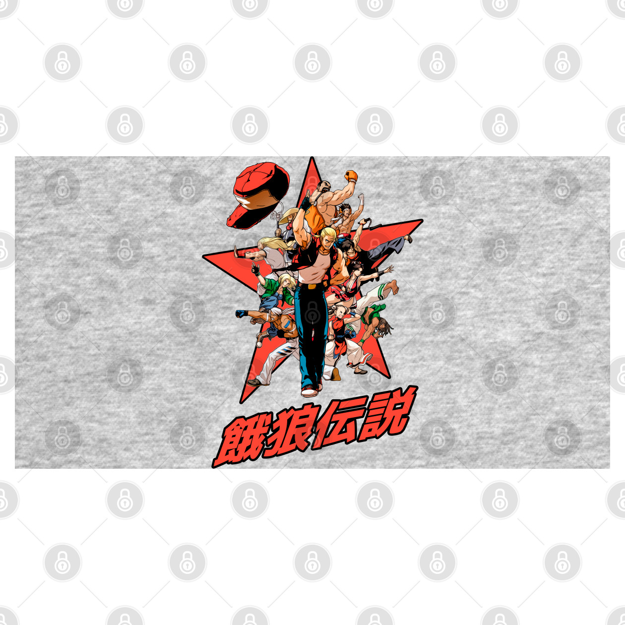 Garou Densetsu - Fatal Fury - Baseball T-Shirt | TeePublic