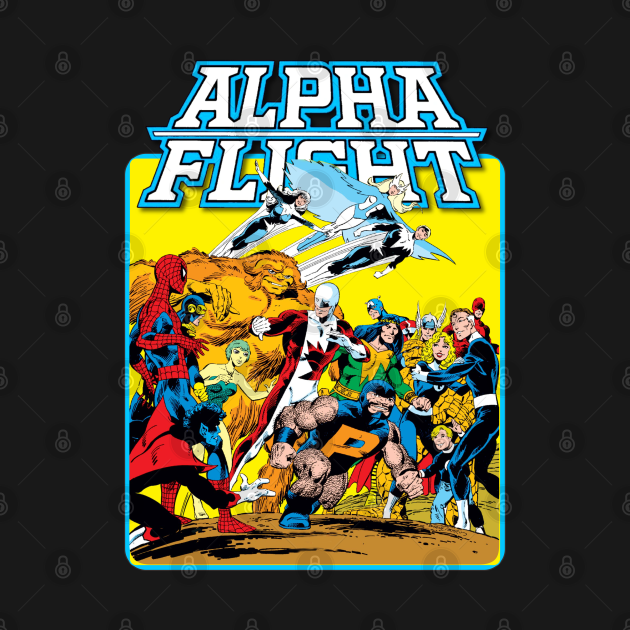 Alpha Flight exclusive - Alpha Flight - T-Shirt | TeePublic