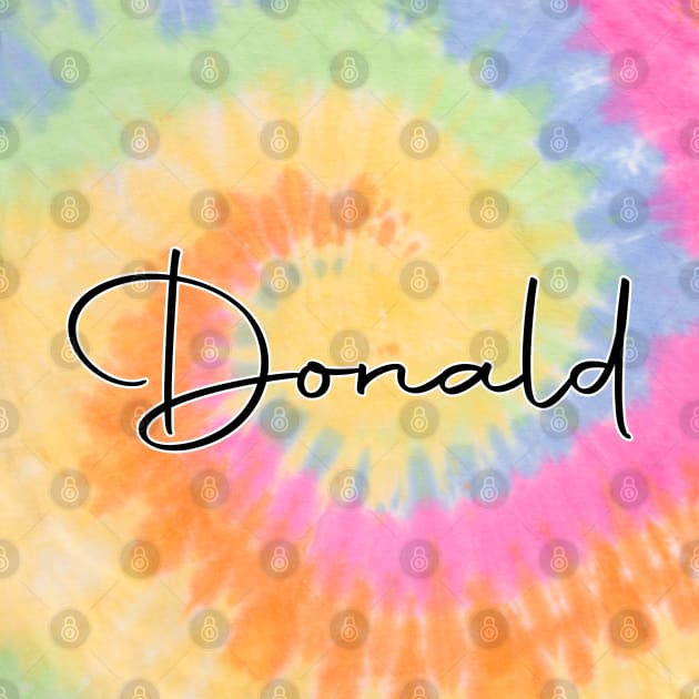 Autography Donald Name Label - Autography Donald Name Label - T-Shirt ...