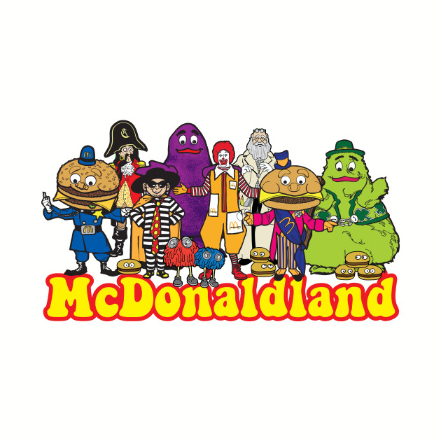 McDonaldland - Fastfood - T-Shirt | TeePublic