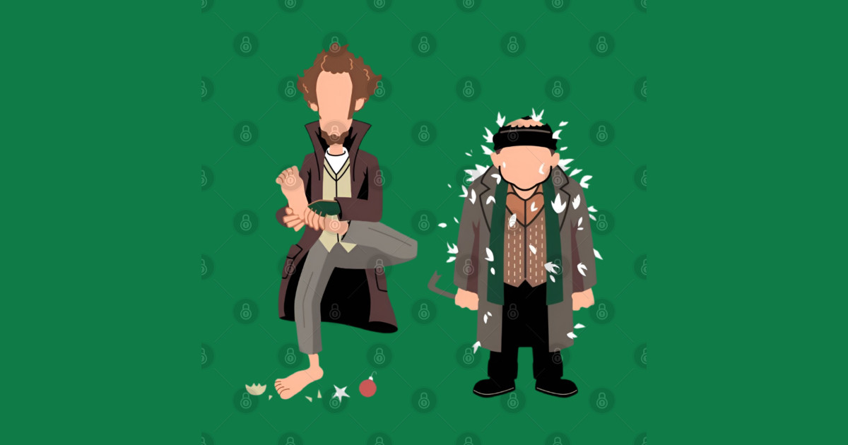 Wet Bandits The Two Bad Guys - Wet Bandits - T-Shirt | TeePublic