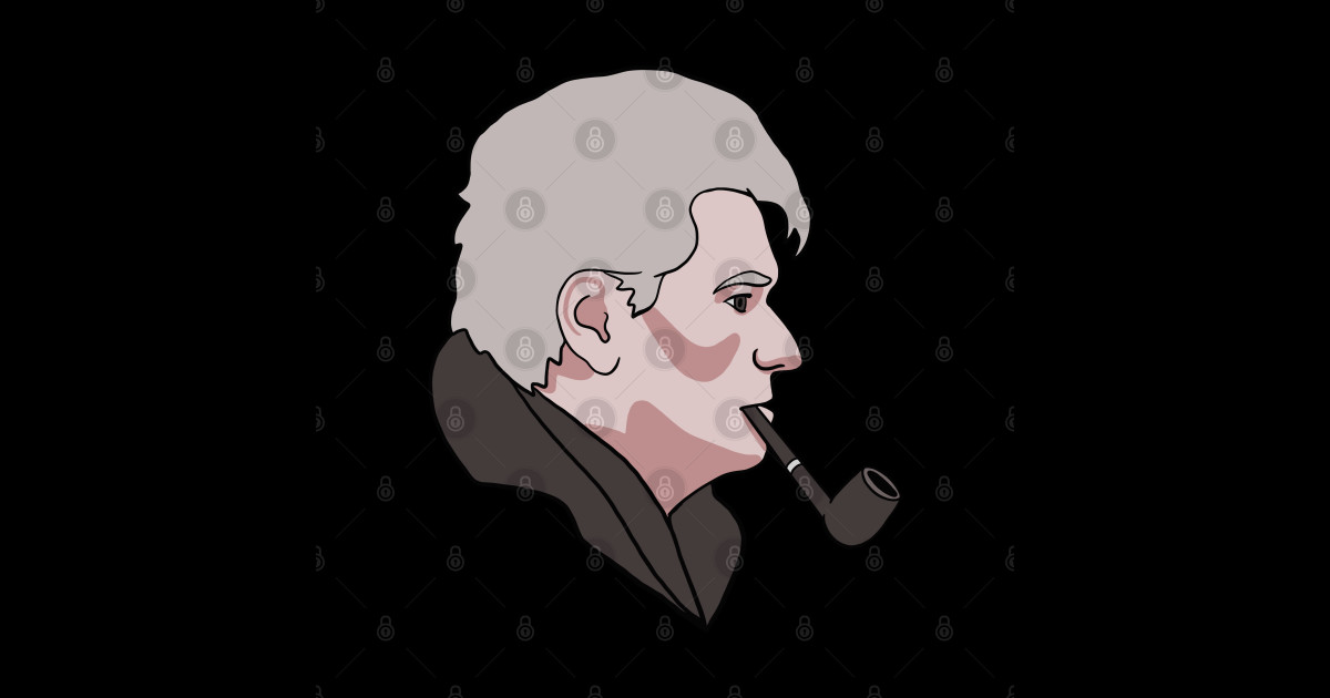 Jacques Derrida - French Philosophy Meme - Philosophy - Sticker | TeePublic
