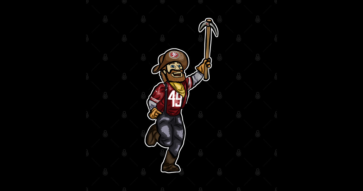 Sourdough sam running mascot - Sourdough Sam - Sticker | TeePublic