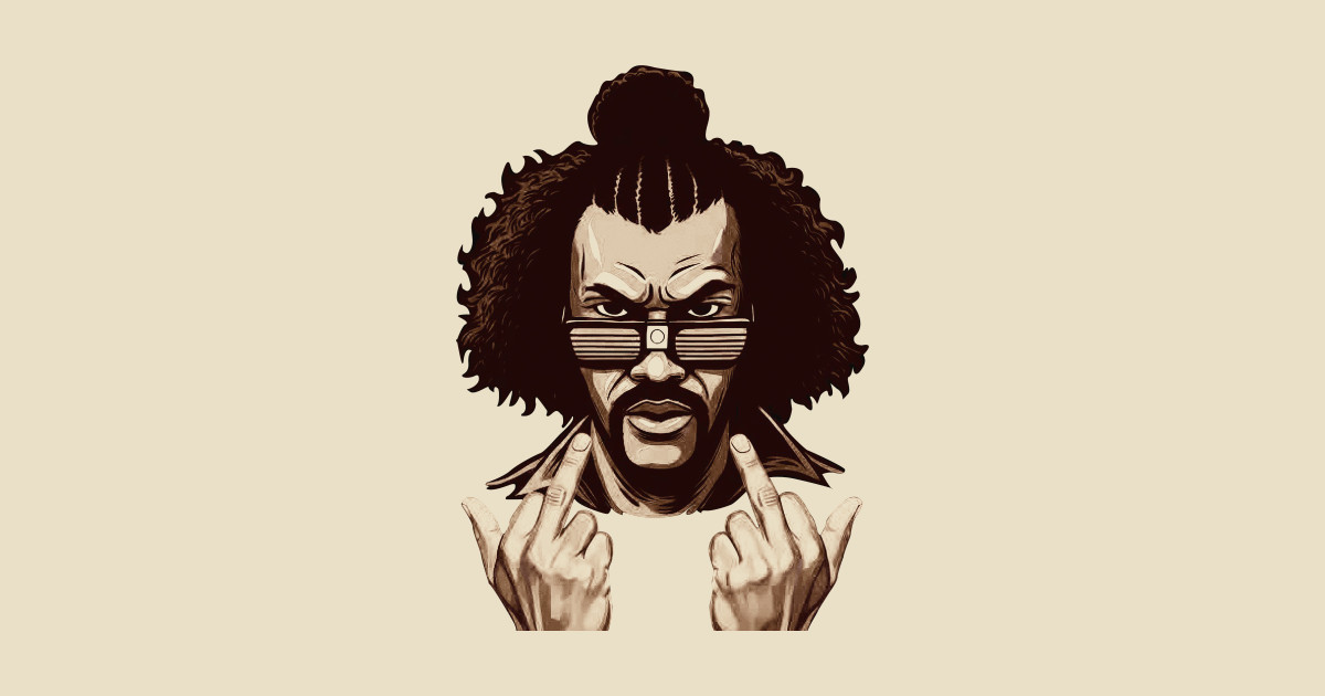 WHEN I SAY SHO NUFF MIDDLE FINGER - The Last Dragon - T-Shirt | TeePublic