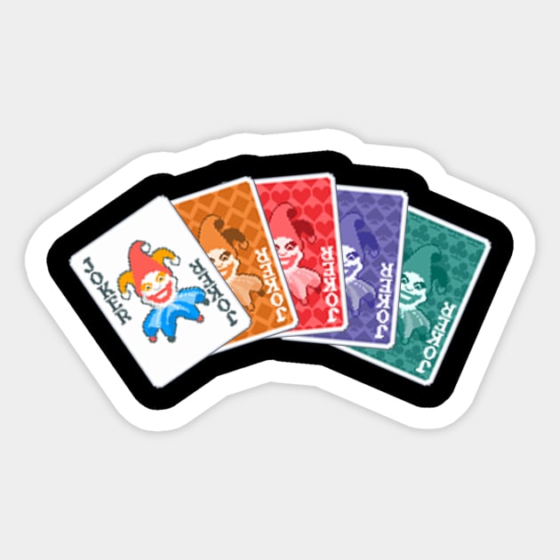 Balatro Jokers Pocket - Balatro - Sticker | TeePublic