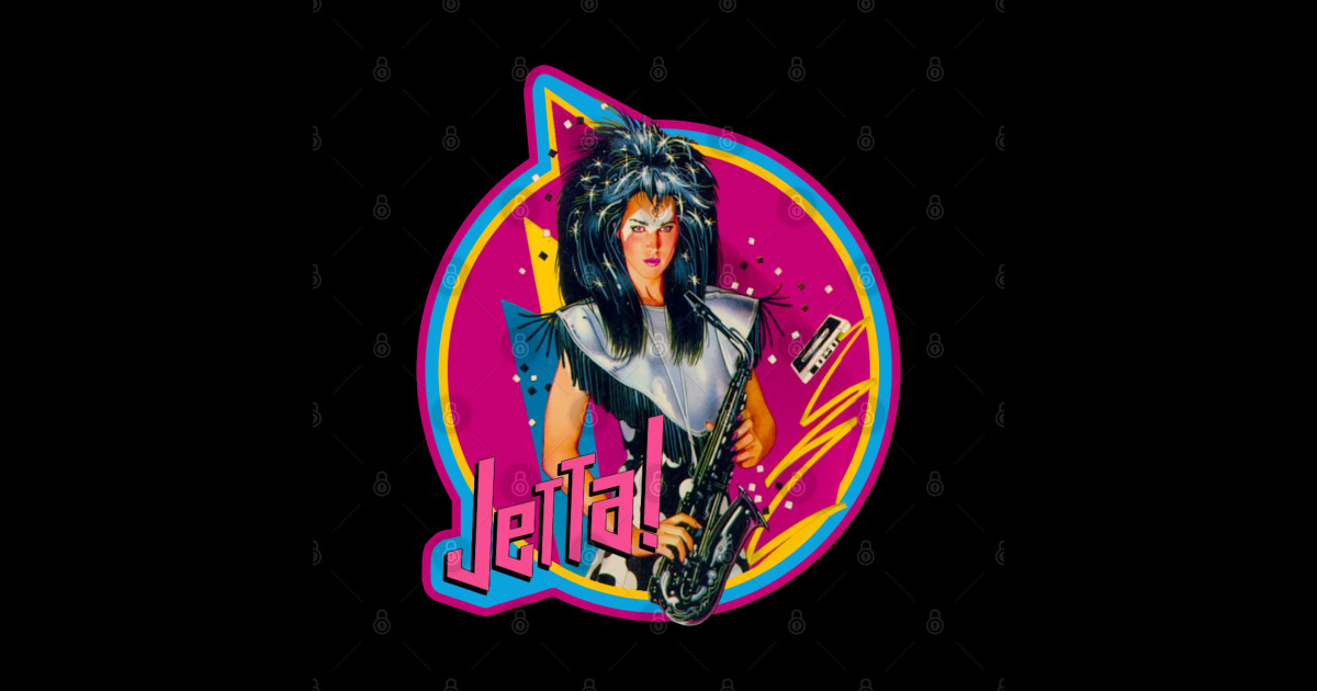 Jem And The Holograms Jetta Vintage - Jem And The Holograms - Sticker ...