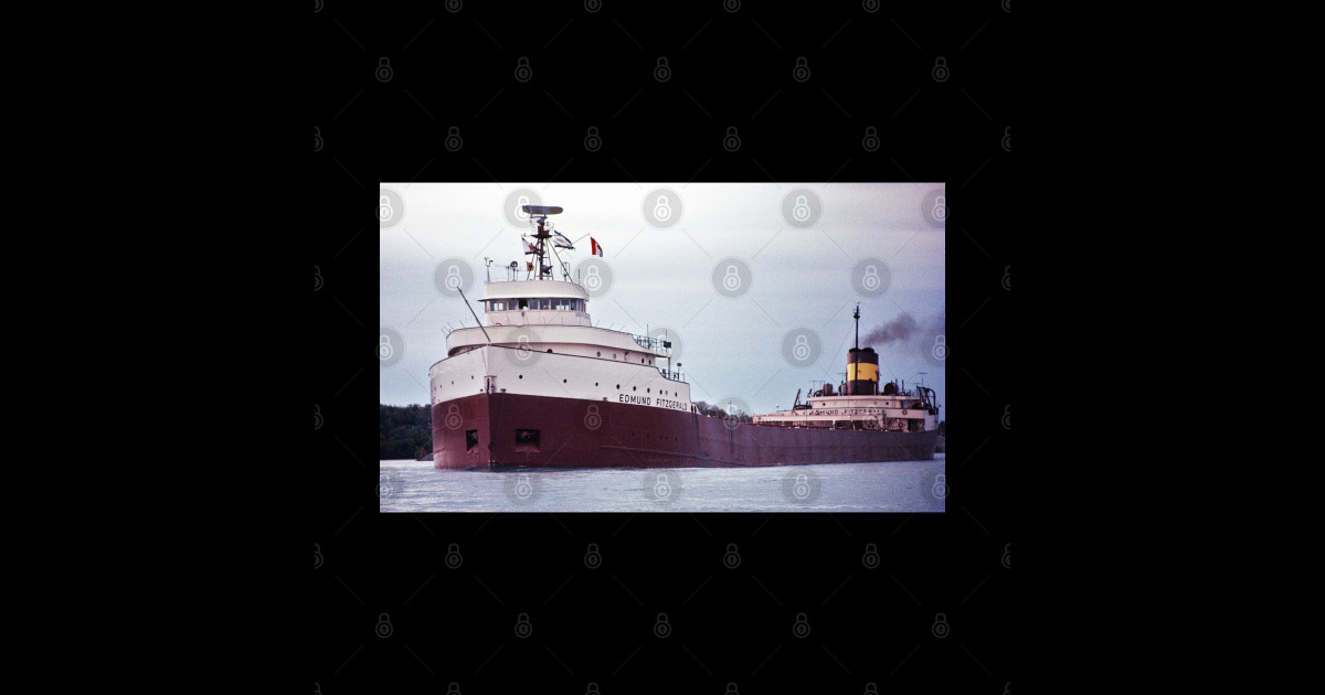 edmund fitzgerald - Edmund Fitzgerald - Sticker | TeePublic