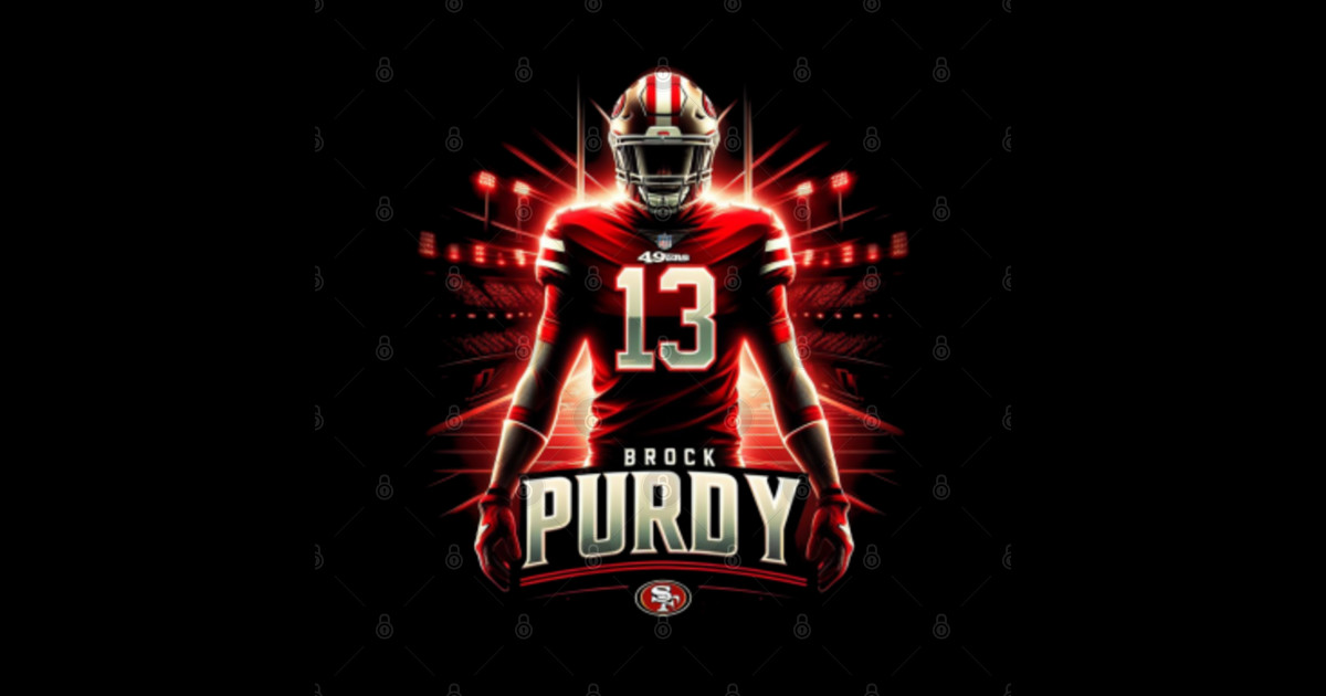 Brock Purdy - Brock Purdy - Sticker | TeePublic