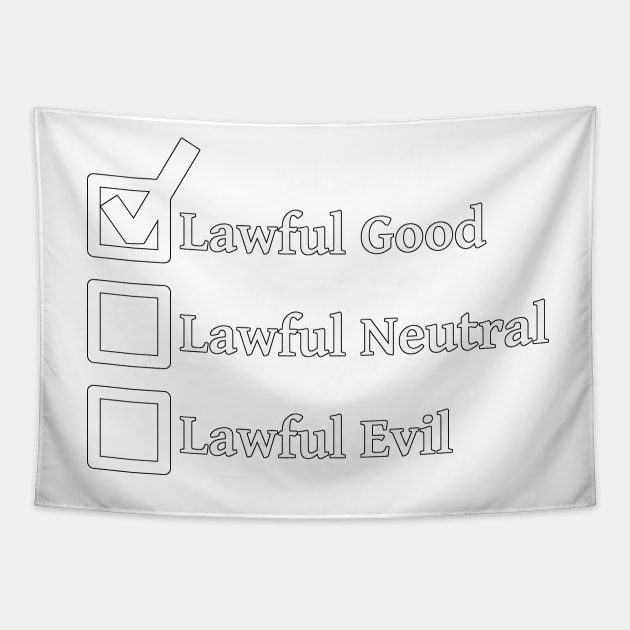 Lawful Good DND 5e Pathfinder RPG Alignment Role Playing Tabletop RNG ...