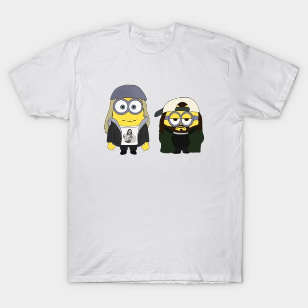 Jay and Silent Minion - Jay And Silent Bob - T-Shirt | TeePublic