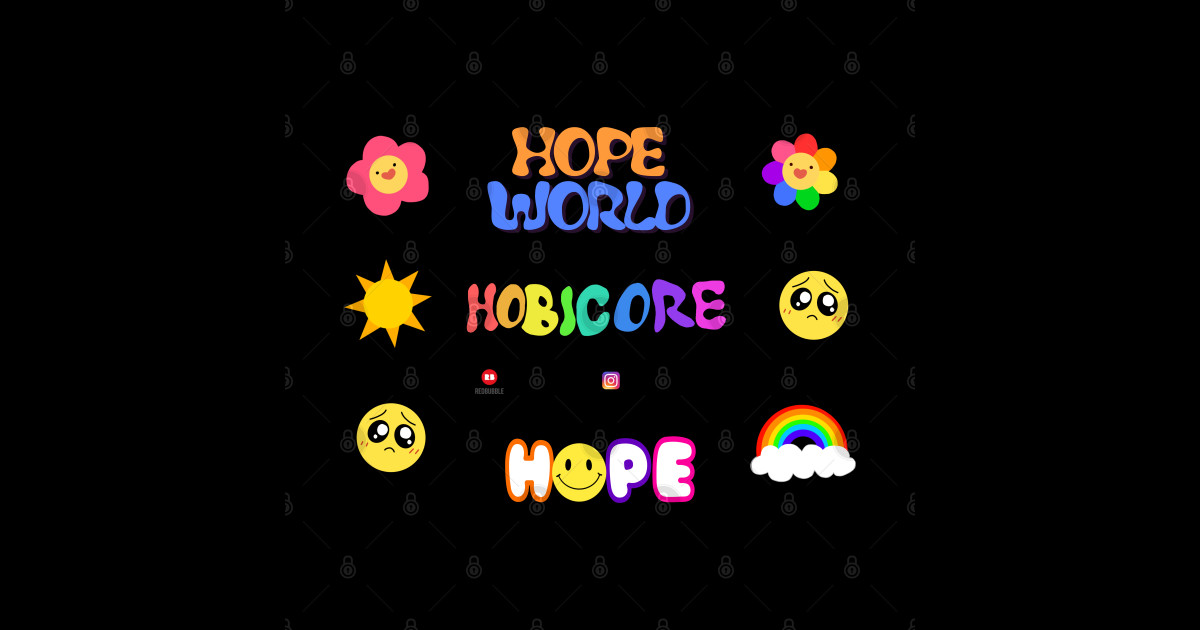 BTS (방탄소년단) J-hope Hobicore Sticker Bundle - Hobicore - Sticker | TeePublic