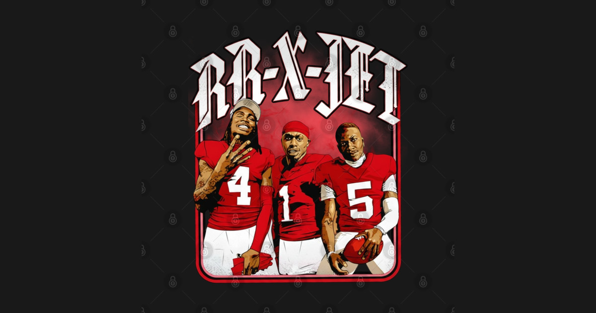 Rashee Rice Xavier Worthy and Hollywood Brown Kansas City RR-X-Jet ...